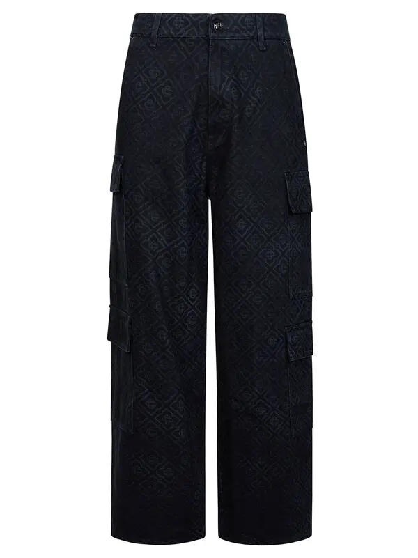 Casablanca Cargo Jeans In 100% Cotton