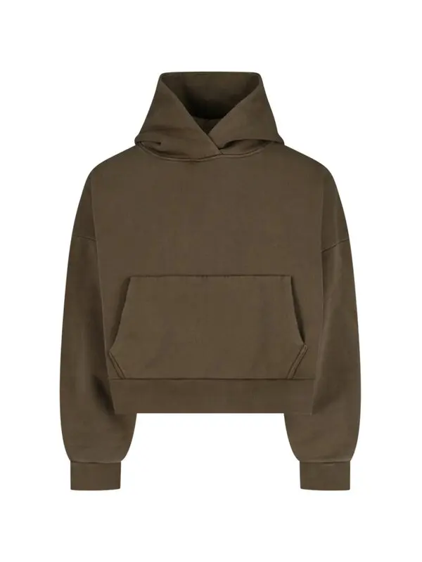 ENTIRE STUDIOS Organic Cotton Military-style Sweater For