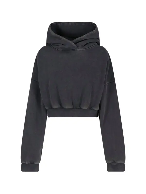 ENTIRE STUDIOS Organic Cotton Cropped Hoodie