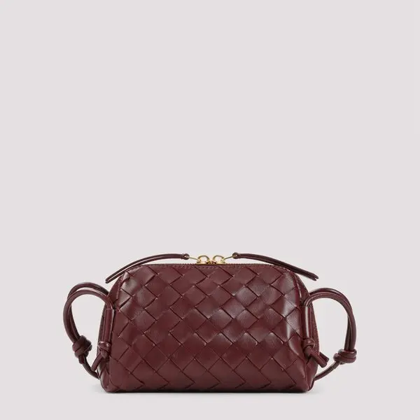 Bottega Veneta Mini Pouch Handbag - Red