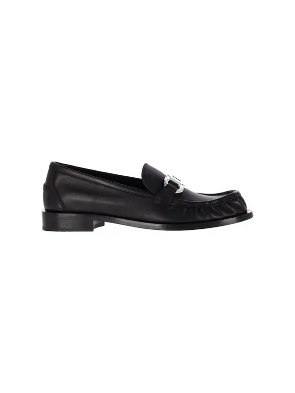FERRAGAMO Leather Bit Loafer