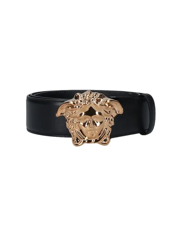 Versace Italian Calf Leather Belt