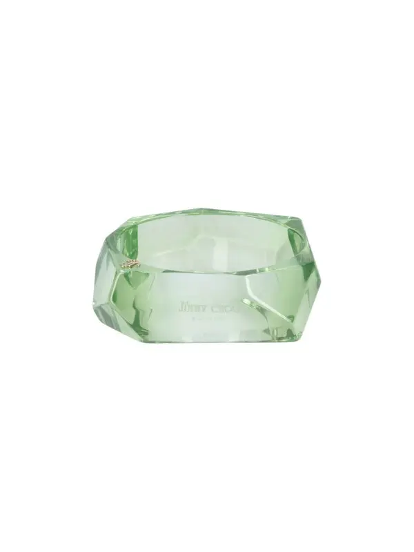 JIMMY CHOO Faceted Clover Charm Bracelet - Green