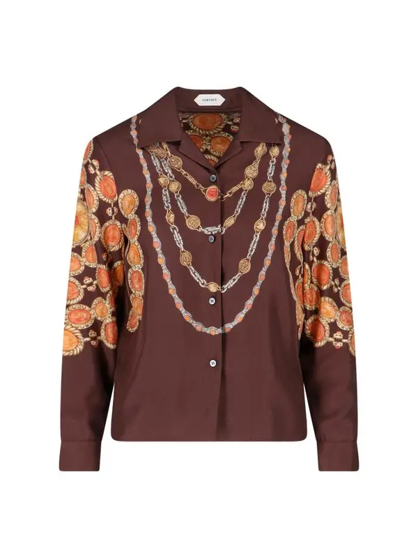 Versace 100% Silk Shirt