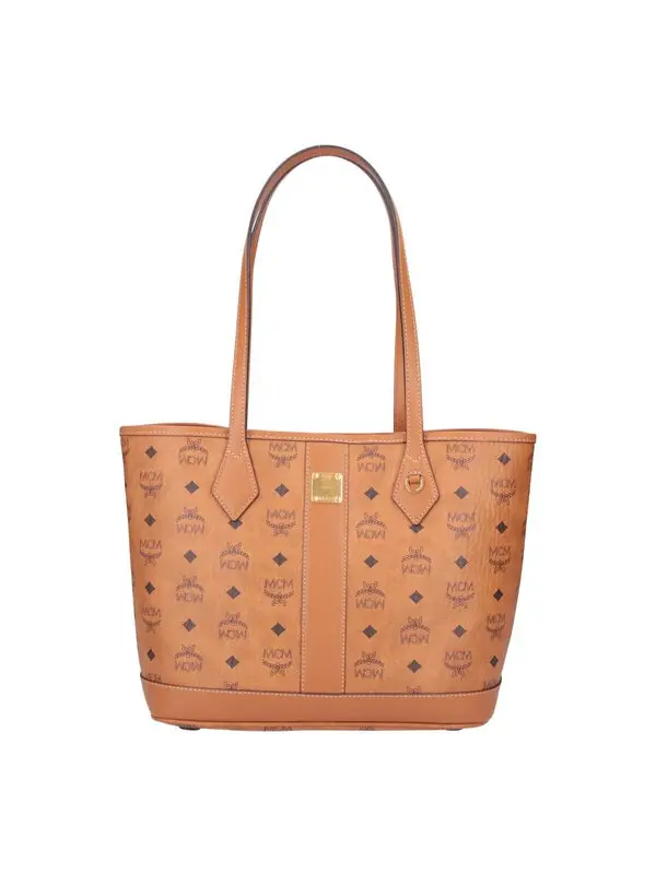 Mcm Monogram Tote Bag