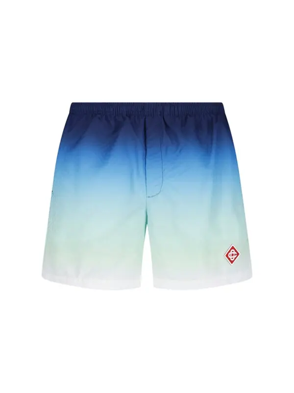 Casablanca Gradient Swim Shorts - Multicolor