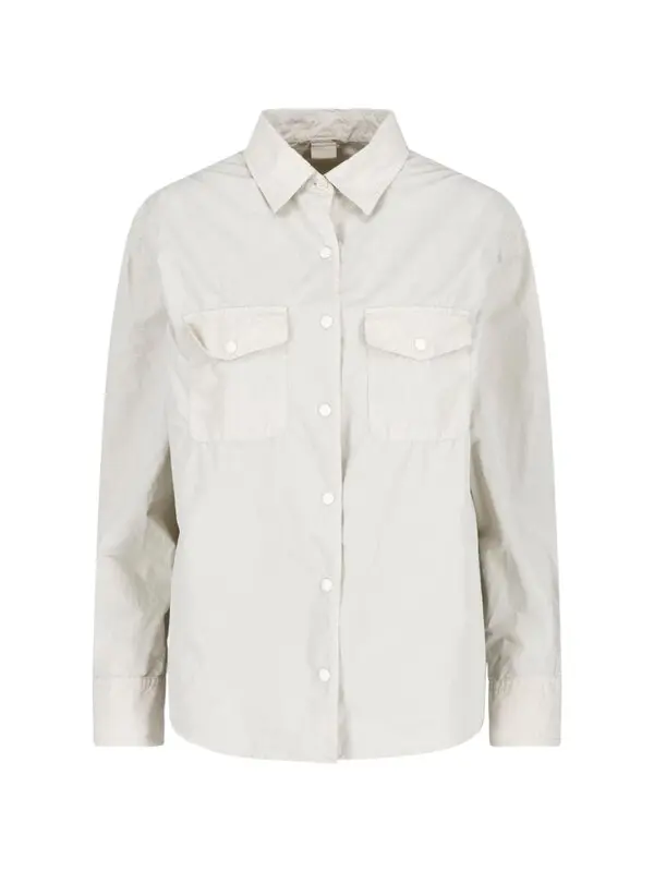 Aspesi Classic Button-up Shirt With Chest Pockets