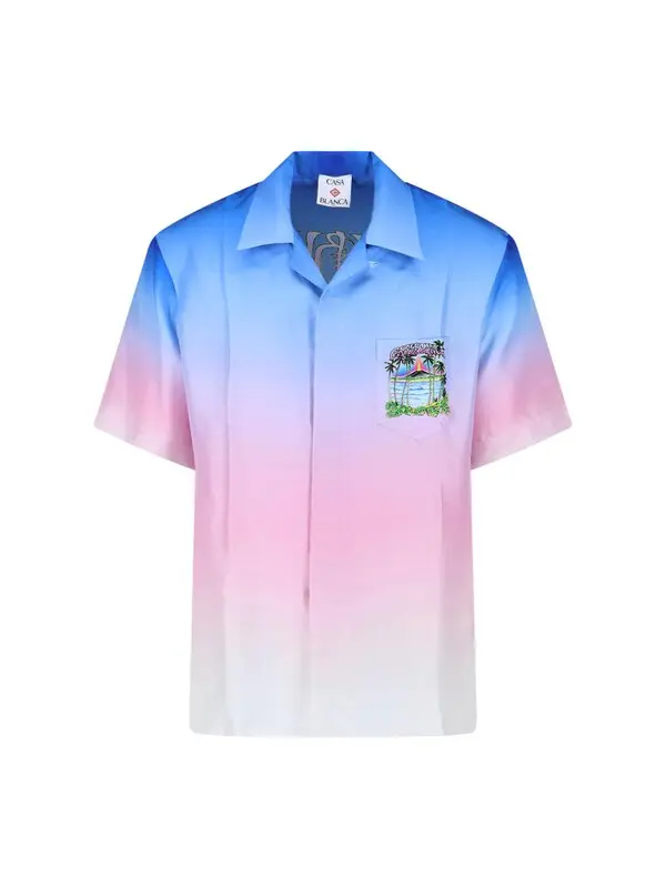 Casablanca Short Sleeve Camp Shirt