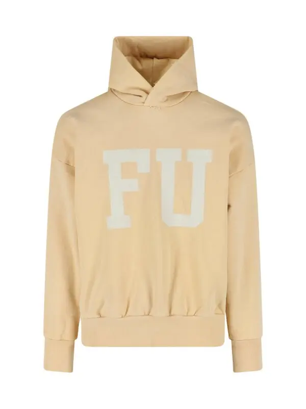 Fear Of God Oversized Graphic Hoodie