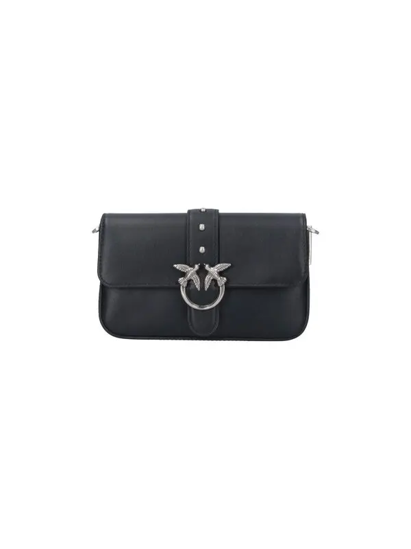 Pinko 100% Leather Shoulder Bag