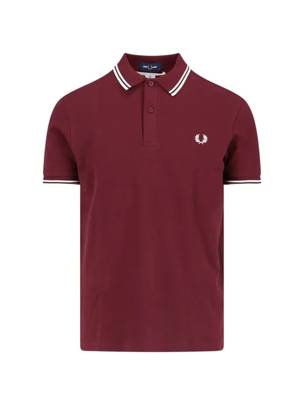 Comme Des Garçons Short Sleeve Polo Shirt - Red