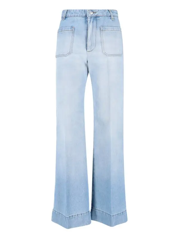Victoria Beckham High-waisted Wide-leg Jeans