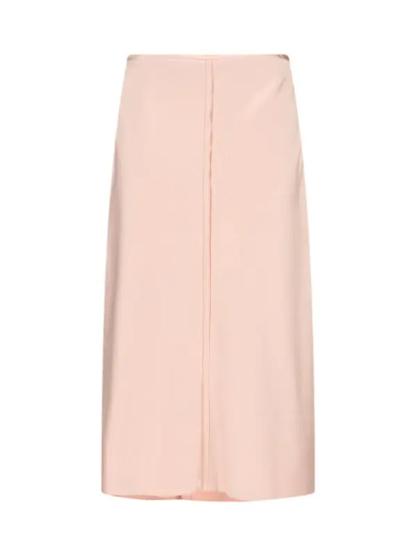 AMI Paris Midi Skirt - Pink