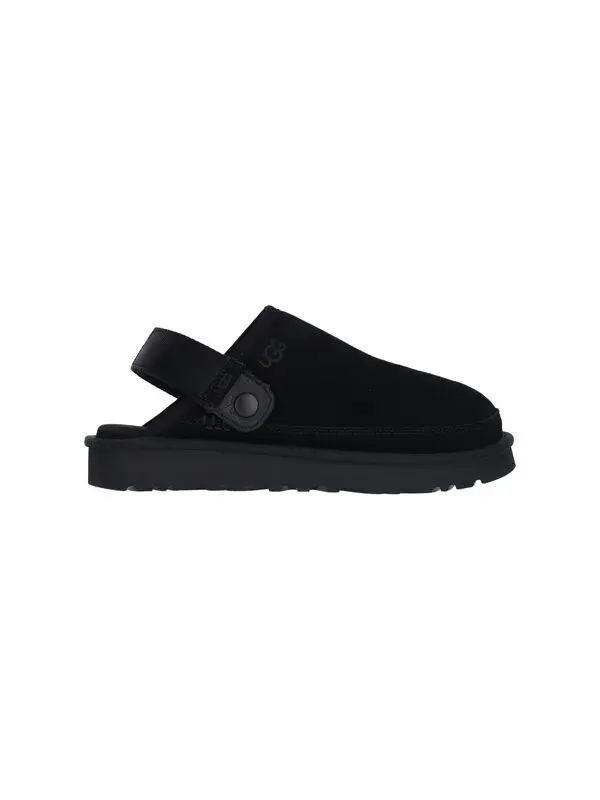 UGG Leather Sandals - Black