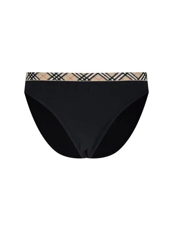 Burberry Stretch Polyamide Performance Top - Black