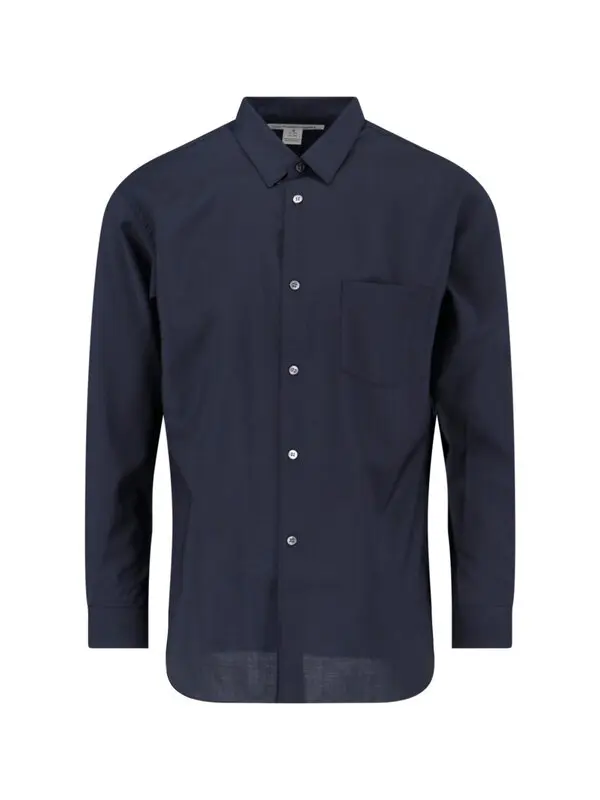 Comme Des Garçons Long Sleeve Button-up Shirt