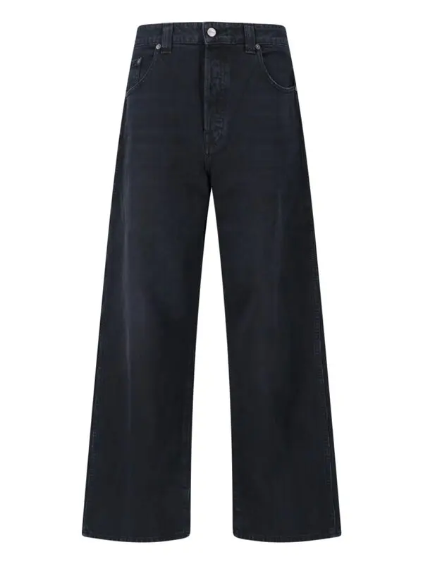 Khaite High-rise Wide-leg Jeans