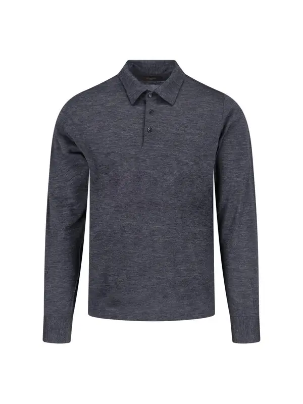 ZANONE 100% Virgin Wool Crewneck Sweater - Grey