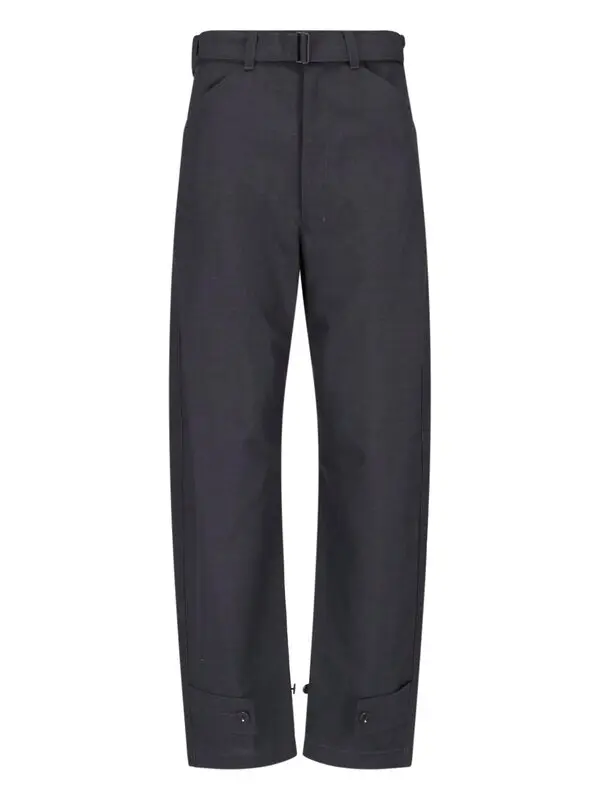 LEMAIRE Lemiare Belted Straight-leg Tailored Trousers