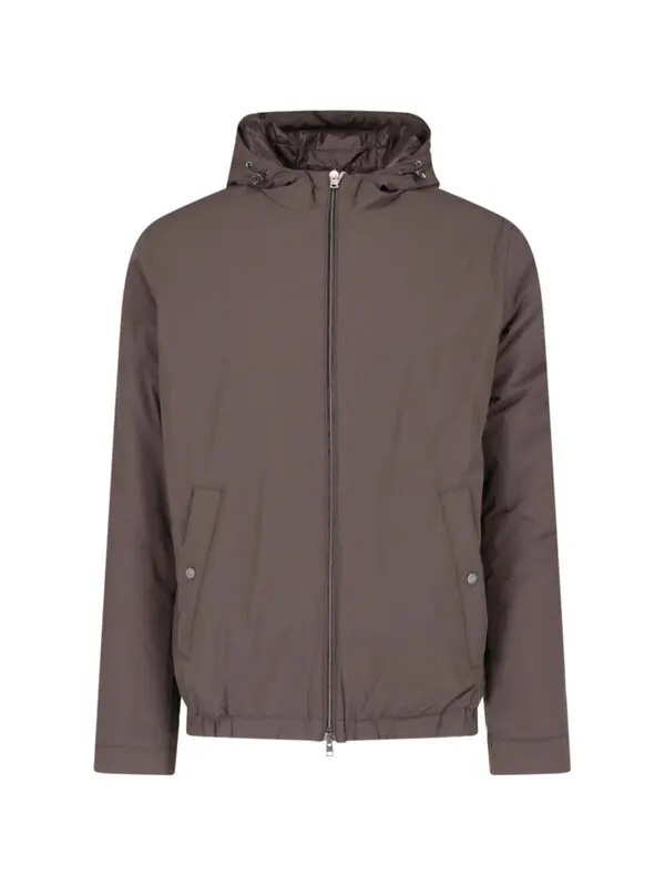 Herno Stretch-tech Padded Jacket - Brown