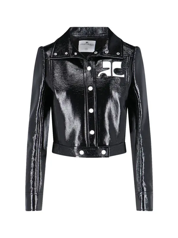 COURREGES Faux Leather Jacket For Fall/winter 2025
