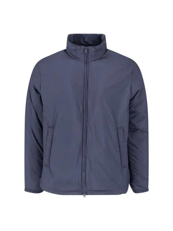 Herno Technical Stretch Zip-up Jacket - Blue