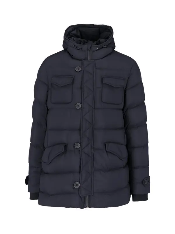 Herno Hooded Puffer Parka Jacket