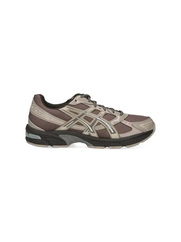 Asics Lace-up Mesh Sneakers With Rubber Sole - Brown