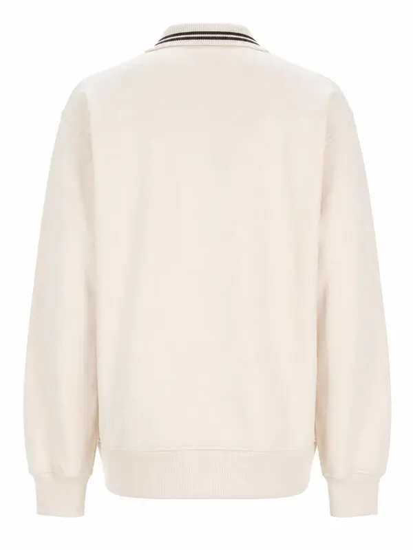 Drole De Monsieur Cotton Polo Shirt - Beige