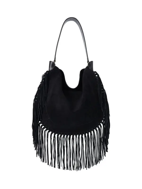 Isabel Marant Étoile Structured Calf Leather Crossbody Bag