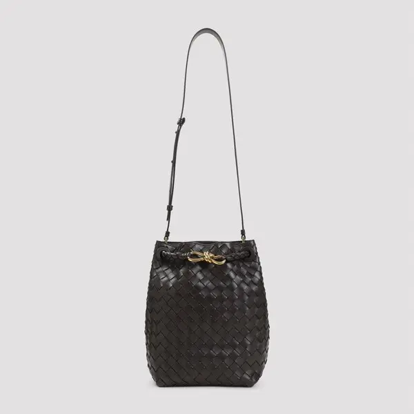 Bottega Veneta Andiamo Bucket Handbag - Brown