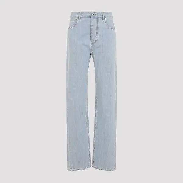 Bottega Veneta Straight Leg Jeans - Blue