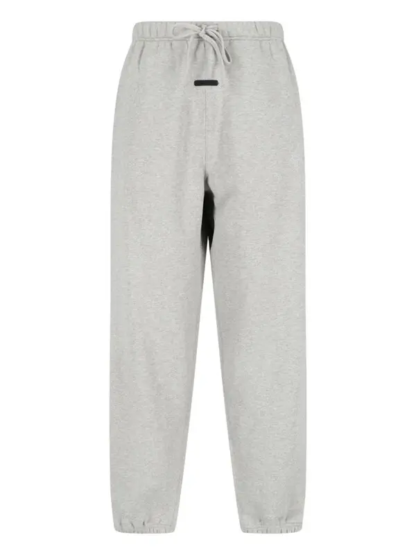 Fear Of God Relaxed Cotton Blend Lounge Trousers - Grey