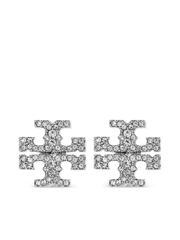 Tory Burch Stud Earrings - Silver
