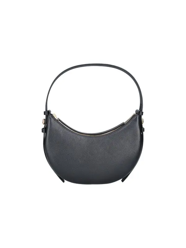 Tory Burch Leather Shoulder Bag - Black