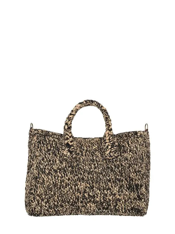 IBELIV Raffia Top Handle Bag