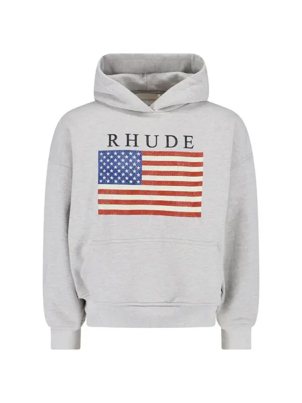 Rhude Cotton-blend Crewneck Sweater