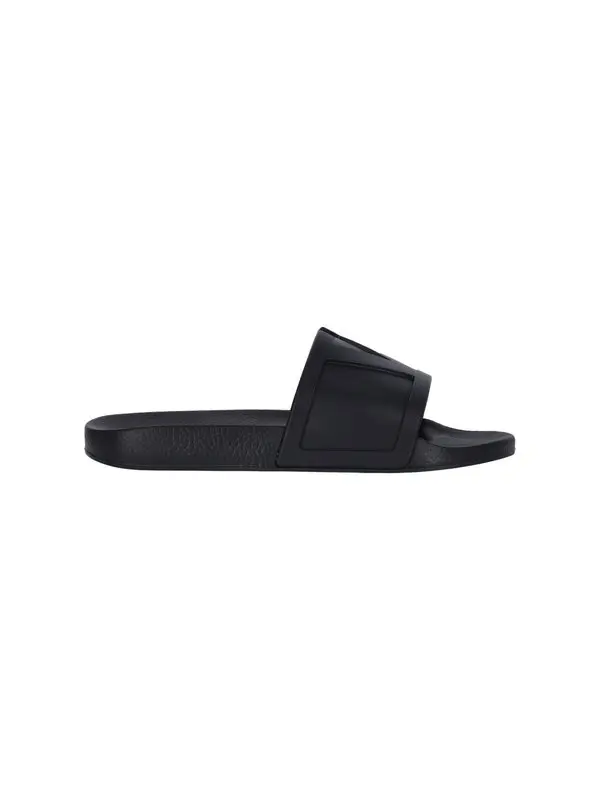 Valentino Garavani Rubber Slide Sandals