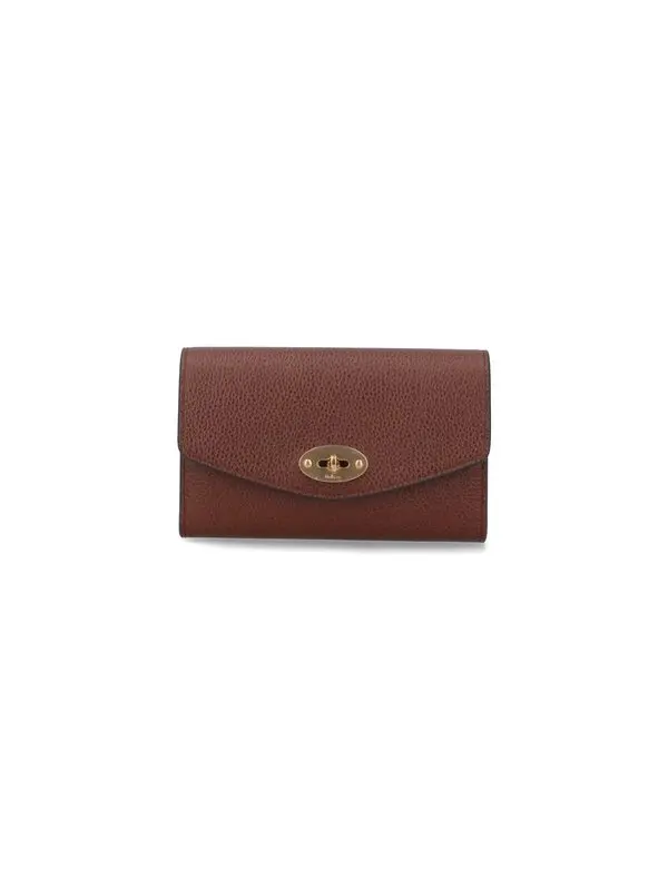 Mulberry Bovine Leather Wallet - Brown