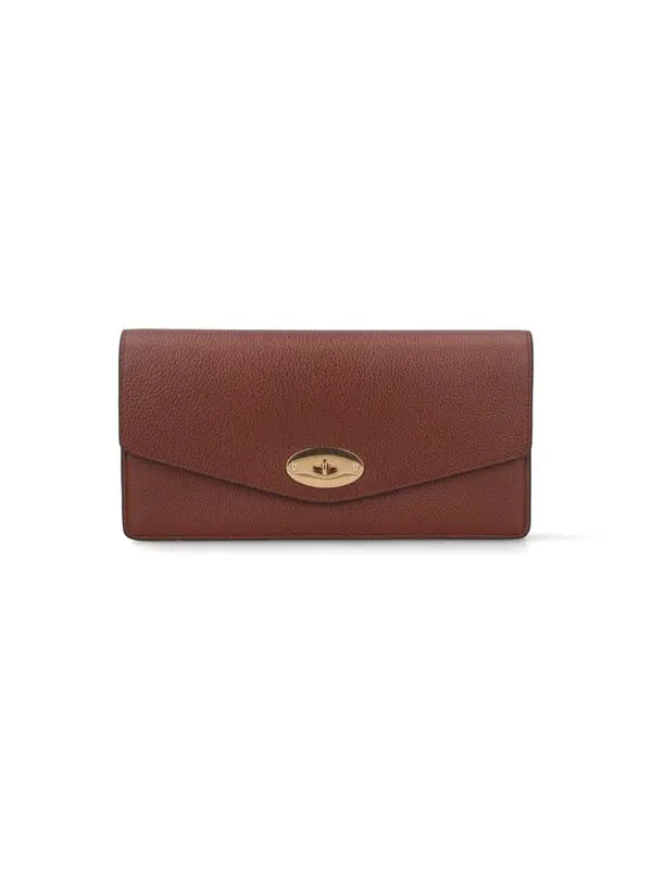 Mulberry 100% Bovine Leather Wallet - Brown