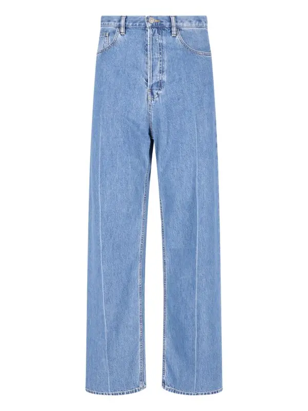 Valentino Garavani S High-rise Wide-leg Jeans