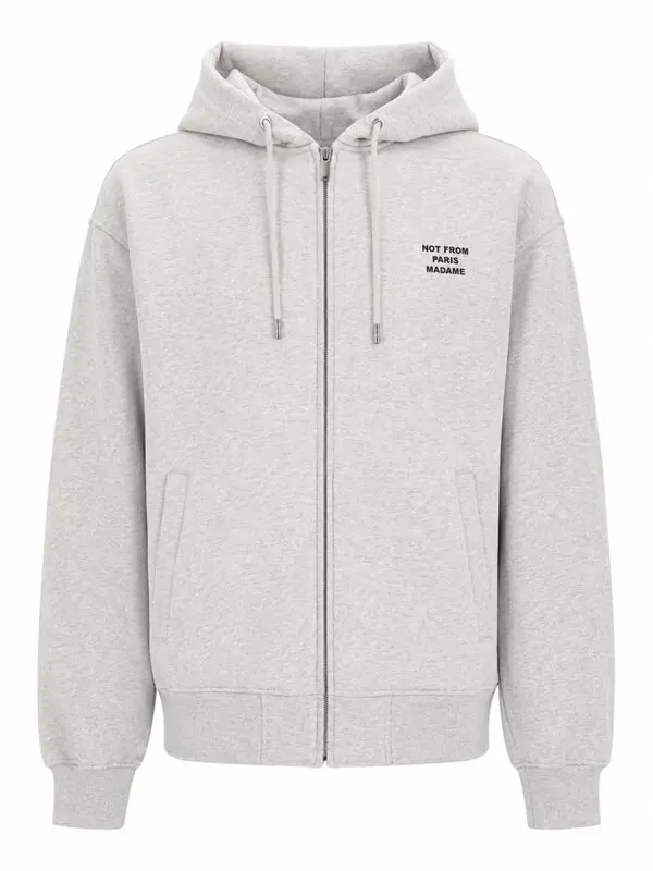 Drole De Monsieur Cotton Sweatshirt - Grey