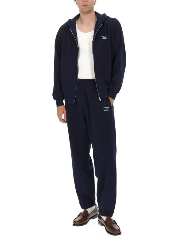 Drole De Monsieur 100% Cotton Sweatshirt - Blue