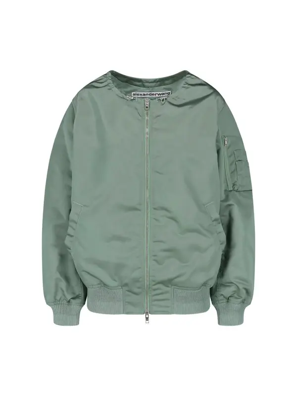 Alexander Wang Zip-front Bomber Jacket