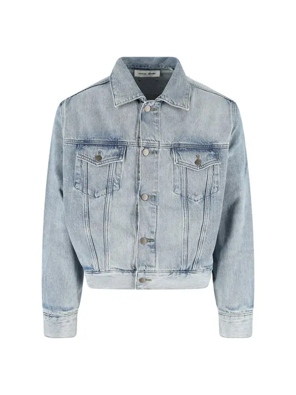 Fear Of God Relaxed Fit 100% Cotton Jacket - Blue