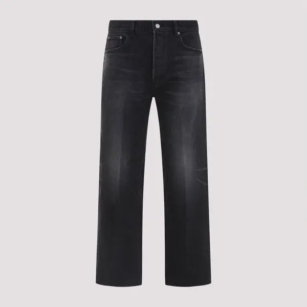 Celine Mini Cotton Jeans - Black