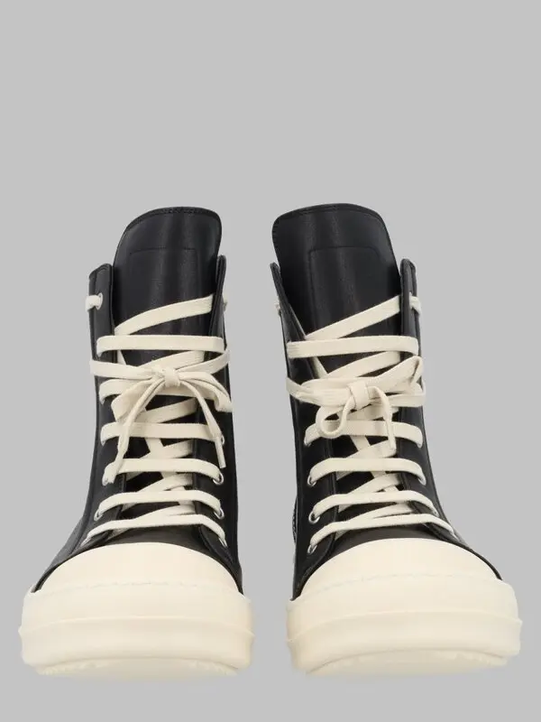 Rick Owens High-top Lace-up Platform Sneakers