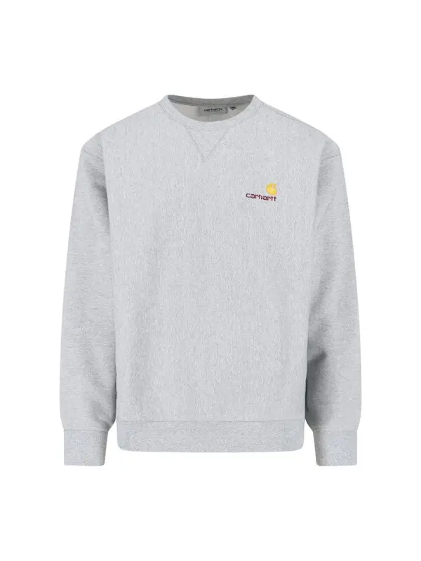 Carhartt Work In Progress Embroidered Crewneck Sweatshirt