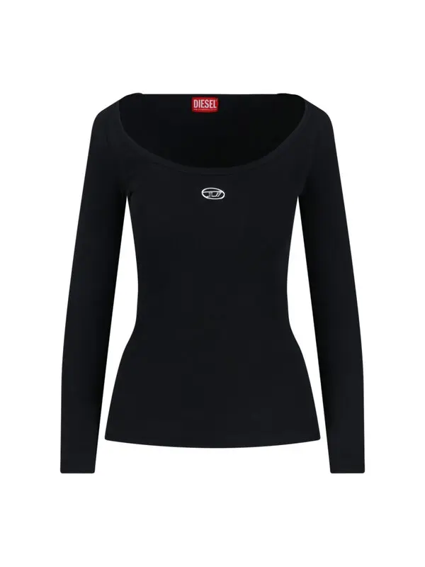 DIESEL® Cotton-blend Stretch T-shirt