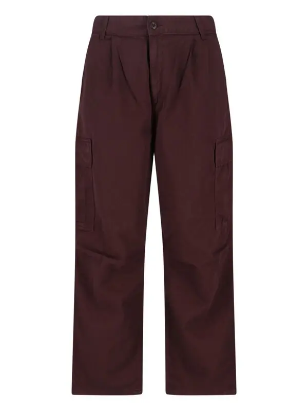 Carhartt Work In Progress Organic Cotton Cargo Trousers - Brown